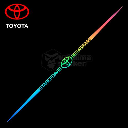 Jual Stiker logo mobil. Car logo stickers laser full colour. hologram ...