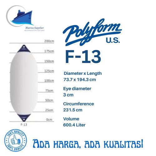 Jual Polyform US Fender F13 - Dapra Kapal - Putih - Jakarta Barat ...