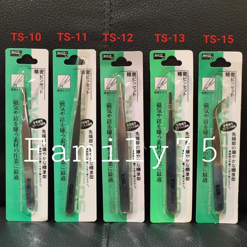 Jual Pinset stainless elektronik Lurus Bengkok Lancip Tumpul Tang ...