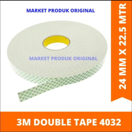 Jual 3m double tape 4032 mounting / double tape kaca kayu dan dinding ...