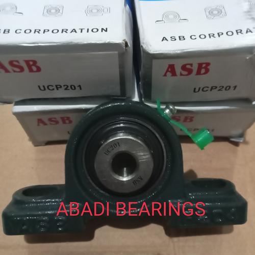 Jual BEARING UNIT/PILLOW BLOK UCP 201/UCP201 AS 12MM ASB - Kota Bekasi - ABADI BEARING | Tokopedia