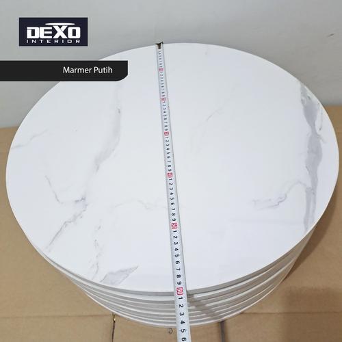 Jual Top table Papan Meja Bulat Diameter 60cm,70cm,80cm Finishing Hpl ...