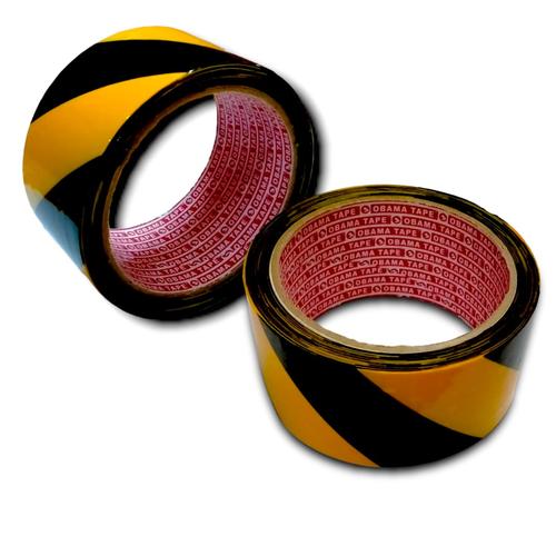 Jual LAKBAN SELOTIP LABEL STIKER PENANDA LANTAI TANGGA HITAM KUNING 48 ...