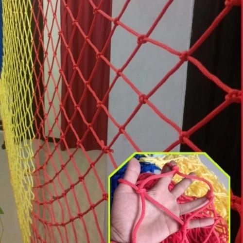 Jual jaring mandi bola/playground/dekorasi/belakon/tangga - Putih ...