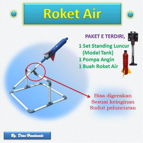 Jual Roket Air Lengkap Siap Pakai / Eksperimen Sains / Prakarya Sekolah ...