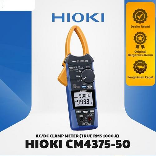 Jual TANG AMPERE DIGITAL AC/DC CLAMP METER HIOKI CM4375-50 TRUE RMS 1000 A - Jakarta Utara ...