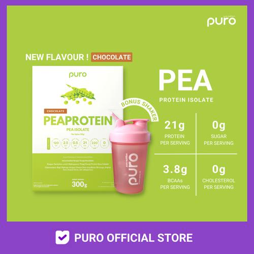 Jual PURO VEGA-PRO Vegan Pea Protein Isolate vegapro 1.2kg - Plain and ...