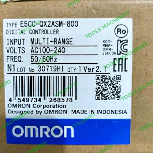 Jual E5CC-QX2ASM-800 DIGITAL CONTROLLER OMRON.NEW - Jakarta Utara ...