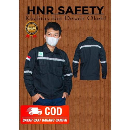 Jual Baju wearpack Safety Atasan/APD K3/pakaian kerja/Hitam Polos - ABU ...