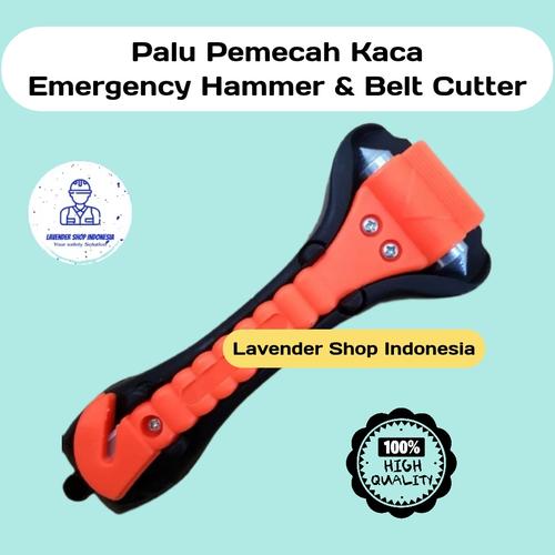 Jual Palu Pemecah Kaca Emergency / Emergency Glass Breaker / Hammer 2 ...