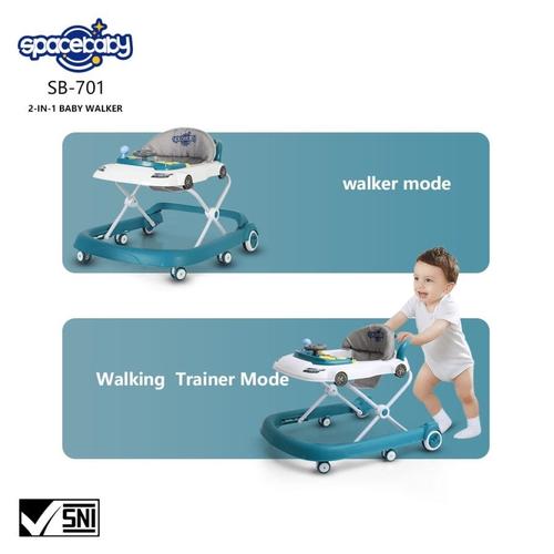 Jual Baby Walker 2 in 1 Space Baby Spacebaby SB 701 alat bantu bayi ...