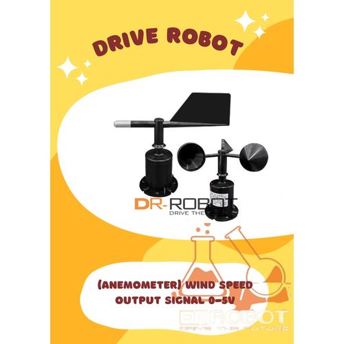 Jual Sensor Kecepatan Angin (Anemometer) Wind Speed Output Signal 0-5V ...