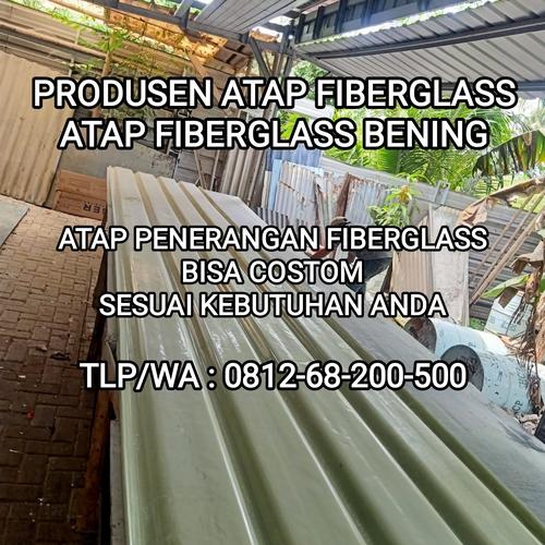 Jual atap fiberglass gelombang. atap bening. atap transparant. atap ...