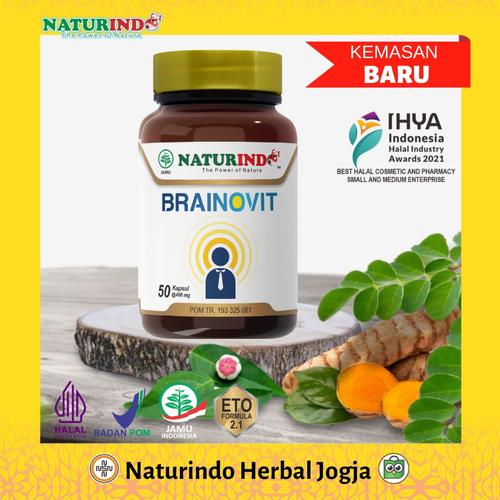 Jual Obat Herbal BRAINOVIT Naturindo (Spesial Nutrisi Otak ...