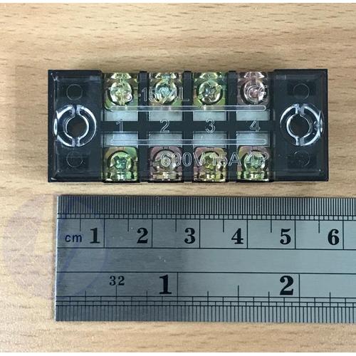 Jual Terminal Block TB1504 15A 4Pole Blok Kabel Panel FORT TB-1504 ...