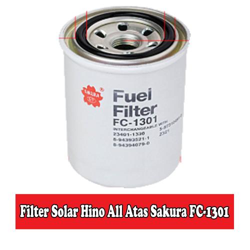 Jual Filter Solar / Fuel Filter Hino All Atas Sakura FC-1301 "06008 ...