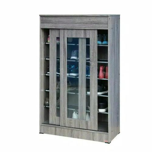Jual RAK SEPATU KACA RAK SANDAL RAK SUSUN LEMARI SEPATU SHOE RACK RS 30 ...