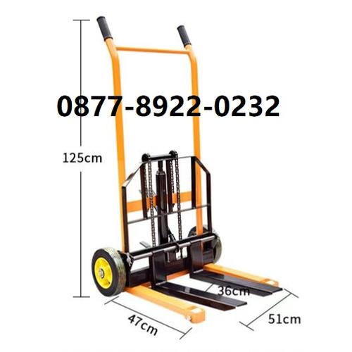 Jual Mini Hand Stacker Manual Truck / Mobil Hand Lift 200 kg - Jakarta ...