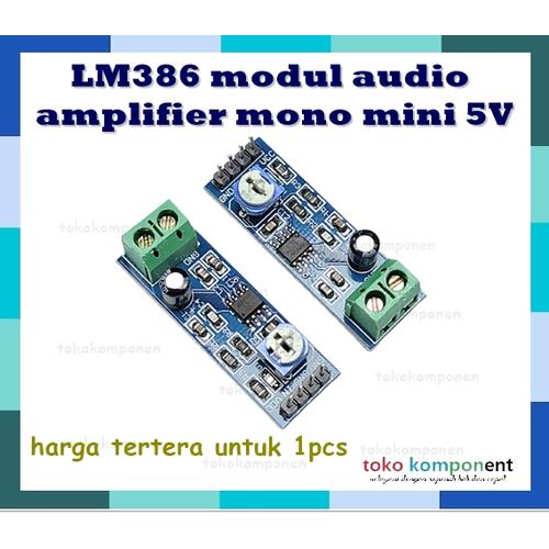 Jual LM386 AUDIO AMPLIFIER MODULE - Kota Semarang - toko-komponen ...