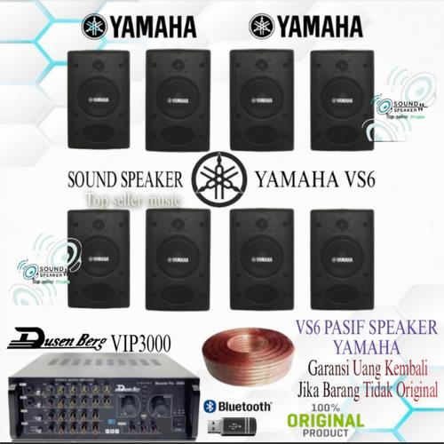 Jual Paket Sound System YAMAHA VS6 8 Unit Original Power Ampli Dusenberg - Jakarta Barat - TOP ...