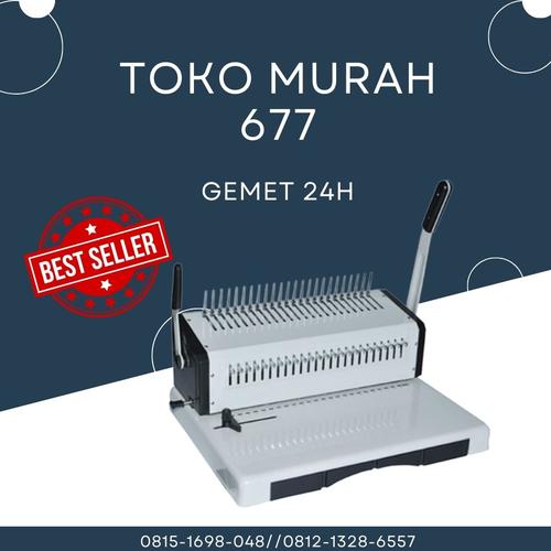 Jual GEMET 24H/MESIN JILID PLASTIK/MESIN PENJILID/WIREBIND/BINDDING - Jakarta Barat - toko murah ...