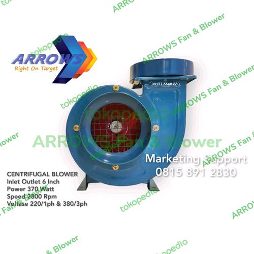Jual Centrifugal Blower 6 Inch 380v Blower Centrifugal 370 watt Fan ...