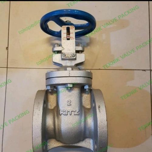Jual Gate Valve Kitz Cast Iron Jis 10k Flange 3" inch / DN 80 - Jakarta Barat - TEKNIK VALVE ...