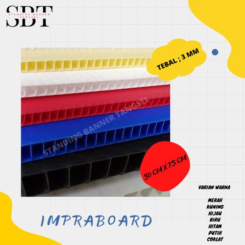 Jual impraboard 50 X 75 Cm / impraboard 3mm - Putih - Kota Tangerang ...