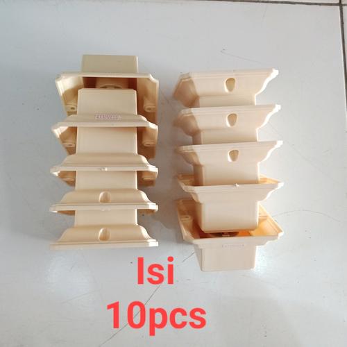 Jual FITTING SEGI ASABER | PITING PLAFON ASABER Isi 10pcs - Kab ...