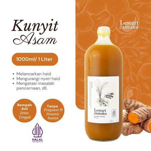 Jual Jamu Kunyit Asam 1 Liter / 1000 ml Ready to Drink - Kab. Tangerang ...