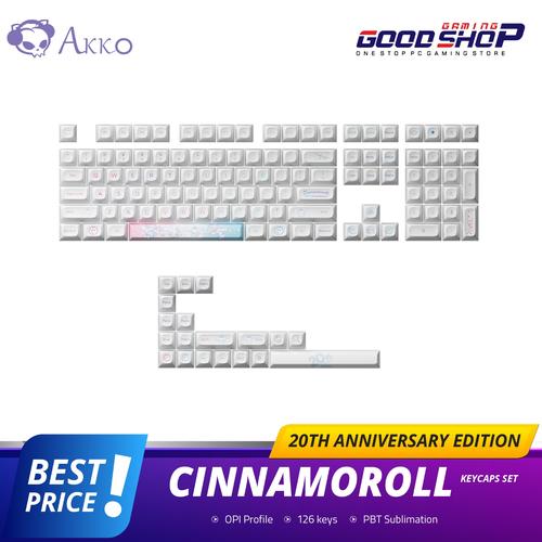 Jual Akko Cinnamoroll 20th Anniversary OPI Keycap Set - Jakarta Pusat ...