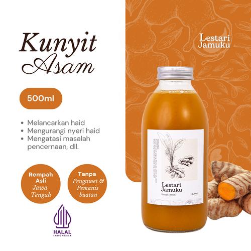 Jual Jamu Kunyit Asam 500 ml Ready to Drink - Normal - Kab. Tangerang - Lestari Jamuku | Tokopedia