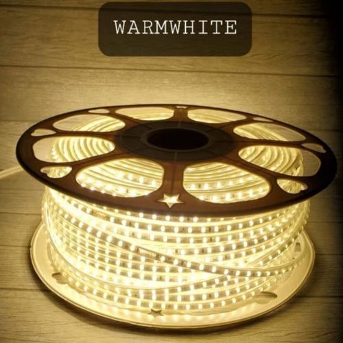 Jual LAMPU LED STRIP EMICO / LED SELANG 5050 220V HARGA PERMETER - WARM ...