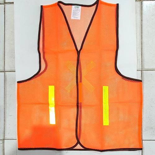 Jual Rompi Safety Jaring Orange dan Hijau / Rompi Jaring Proyek ...
