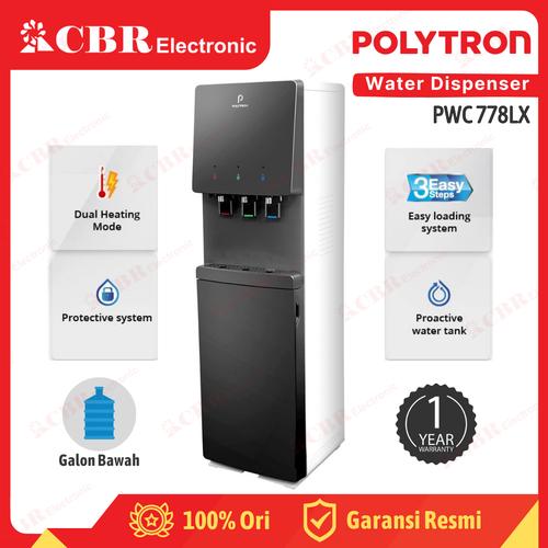 Jual DISPENSER AIR POLYTRON GALON BAWAH PWC 778 LX - Batam - Kota Batam ...