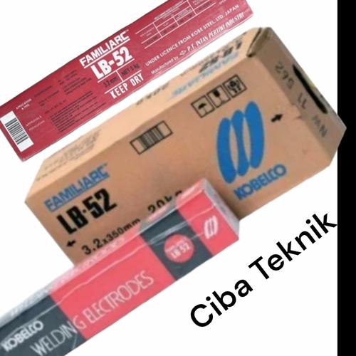 Jual KAWAT LAS LB 52 3,2 MM KOBE STEEL /LB52 3.2 KOBELCO WELDING ...