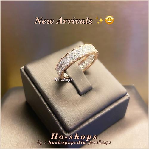 Jual Cincin Combinasi Mas Putih & Rosegold Kadar 750 Asli Emas Size 18 ...