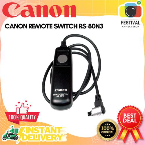 Jual Canon Remote Switch RS 80N3 Wired Camera Remote - Kota Bandung ...