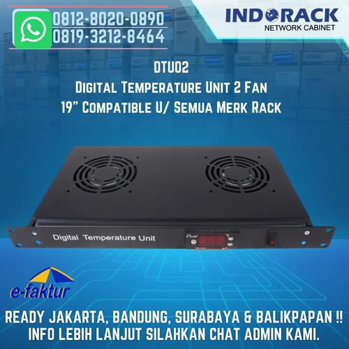 Jual DIGITAL TEMPERATURE UNIT 2 FAN DTU02 KIPAS INDORACK CLOSE RACK ...