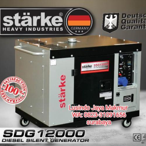 Jual Genset silent diesel generator STARKE 8 kw 9kw 10kw 10000 watt ...