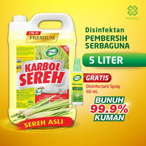 Promo Primo Karbol Sereh 5 Liter Citronella PREMIUM - Jakarta Barat ...