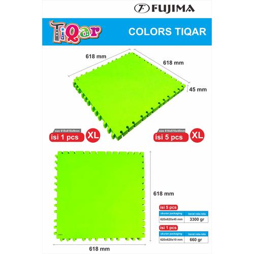 Jual Alas Lantai Tikar Spon Eva Foam Fujima Tiqar Empuk, Aman untuk ...