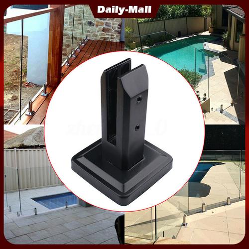 Jual 304 Spigot Kaca/Glass Clip Hitam Coating Spigot Penjepit Kaca ...