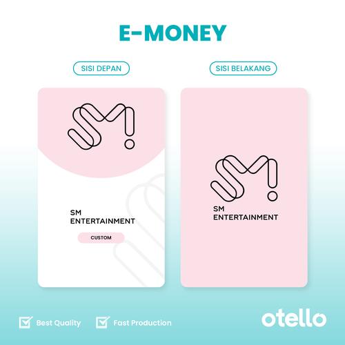 Jual Kartu eMoney Custom Agency SM BigHit JYP HYBE Entertainment KPOP ...