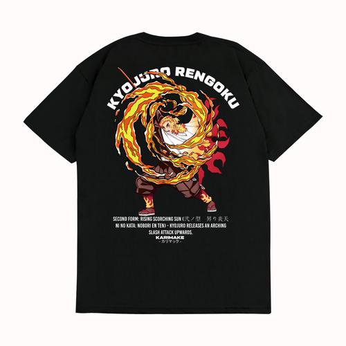 Jual Kaos Baju Anime KIMETSU NO YAIBA DEMON SLAYER KYOJURO RENGOKU V2 ...