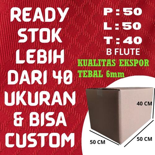 Jual KARDUS BOX 50 X 50 X 40 TEBAL 6mm [KARTON DUS ROKOK ATAU EKSPOR ...