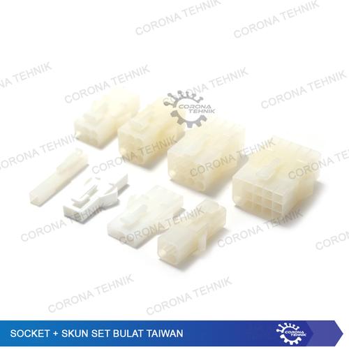 Jual Socket + Skun Set Bulat Taiwan - 1 Pin - Jakarta Barat - Corona ...