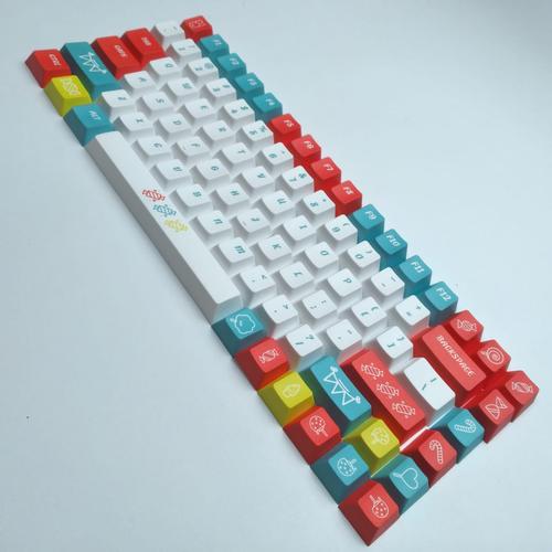 Promo Keycaps DAGK PBT Dye Sub Candy Colorways Cherry Profile - Kota ...