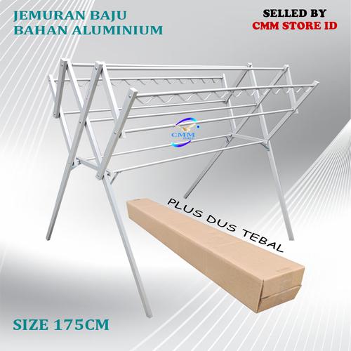 Jual Jemuran Baju Aluminium Palang 9 / Drying Rak / Jemuran Baju Lipat ...