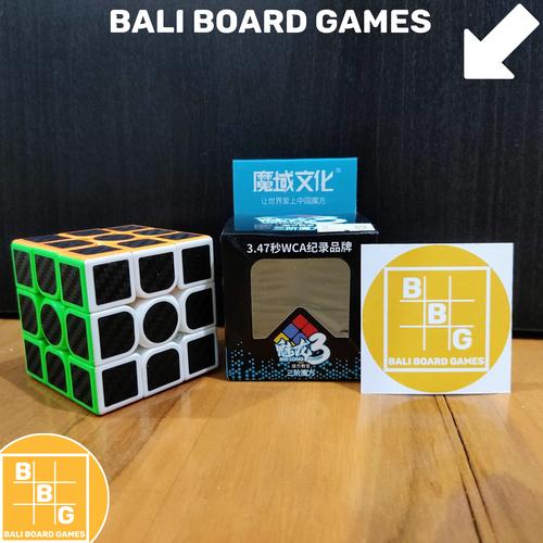 Jual Rubik's Cube 3x3 Carbon Moyu Meilong Stickerless Rubik ...